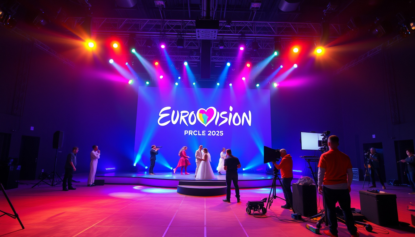 Exclusive Sneak Peek: Behind the Scenes of Eurovision 2025 Rehearsal ...